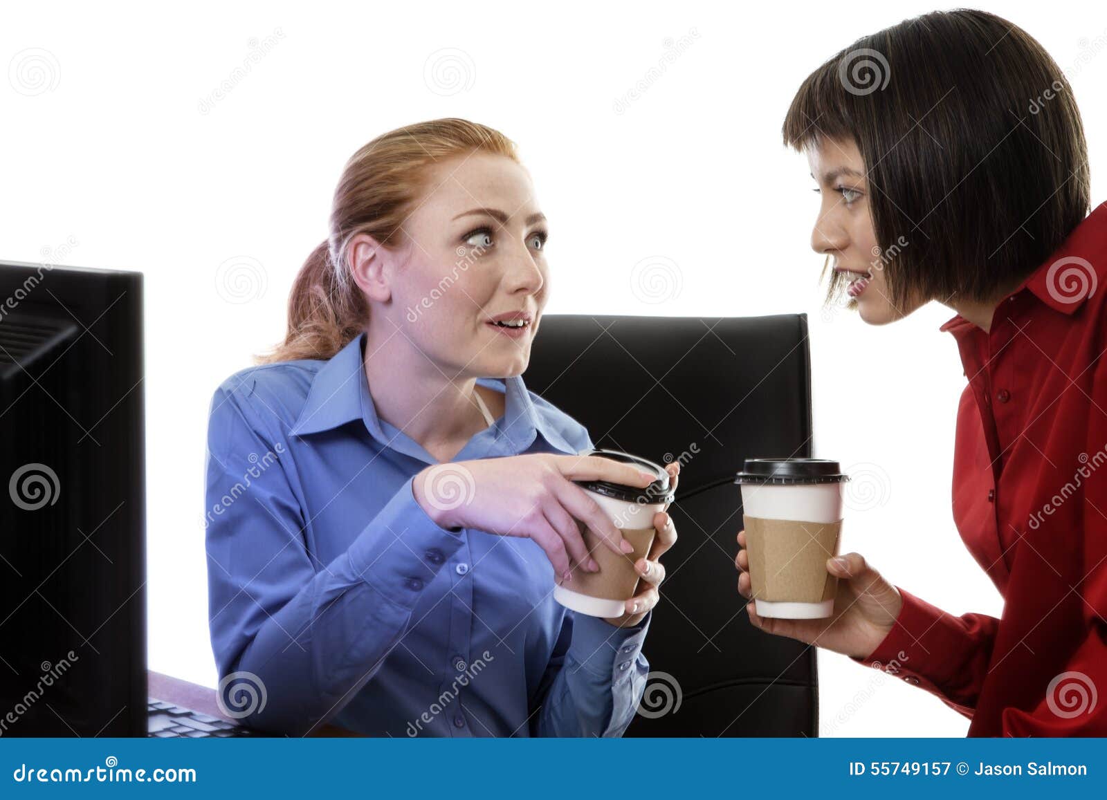 The gossiper stock image. Image of worker, working, office - 55749157