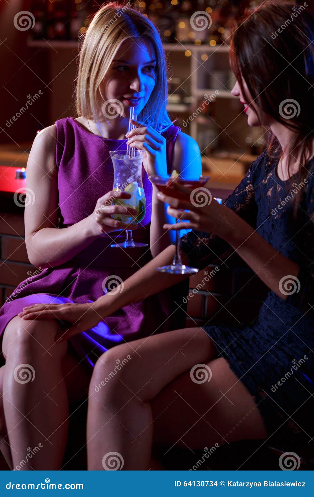Gossips in the bar stock photo. Image of drinking, friends - 64130734
