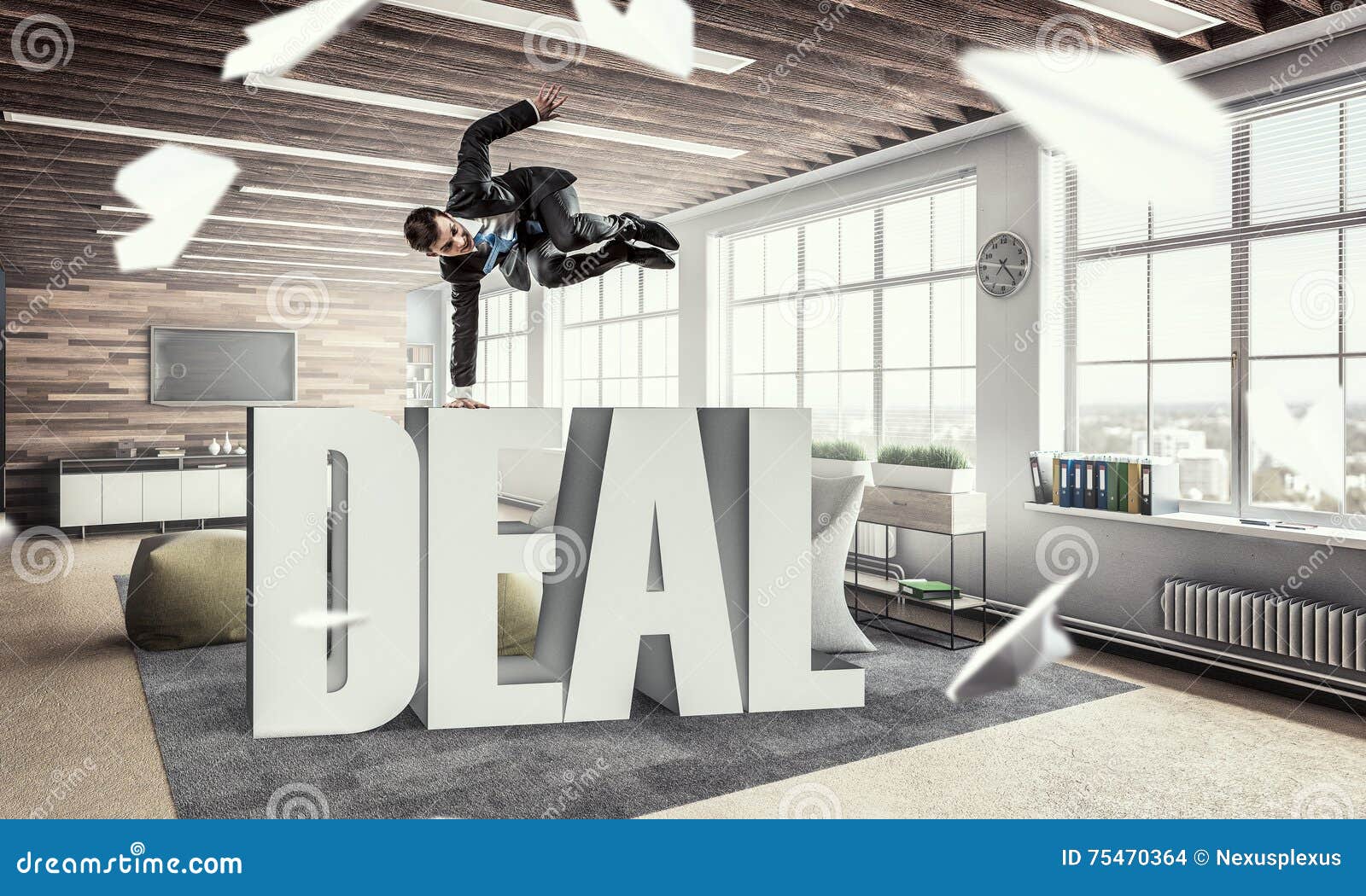 He is Got the Deal . Mixed Media Stock Photo - Image of positive ... He is Got the Deal . Mixed Media Stock Photo - Image of positive ...