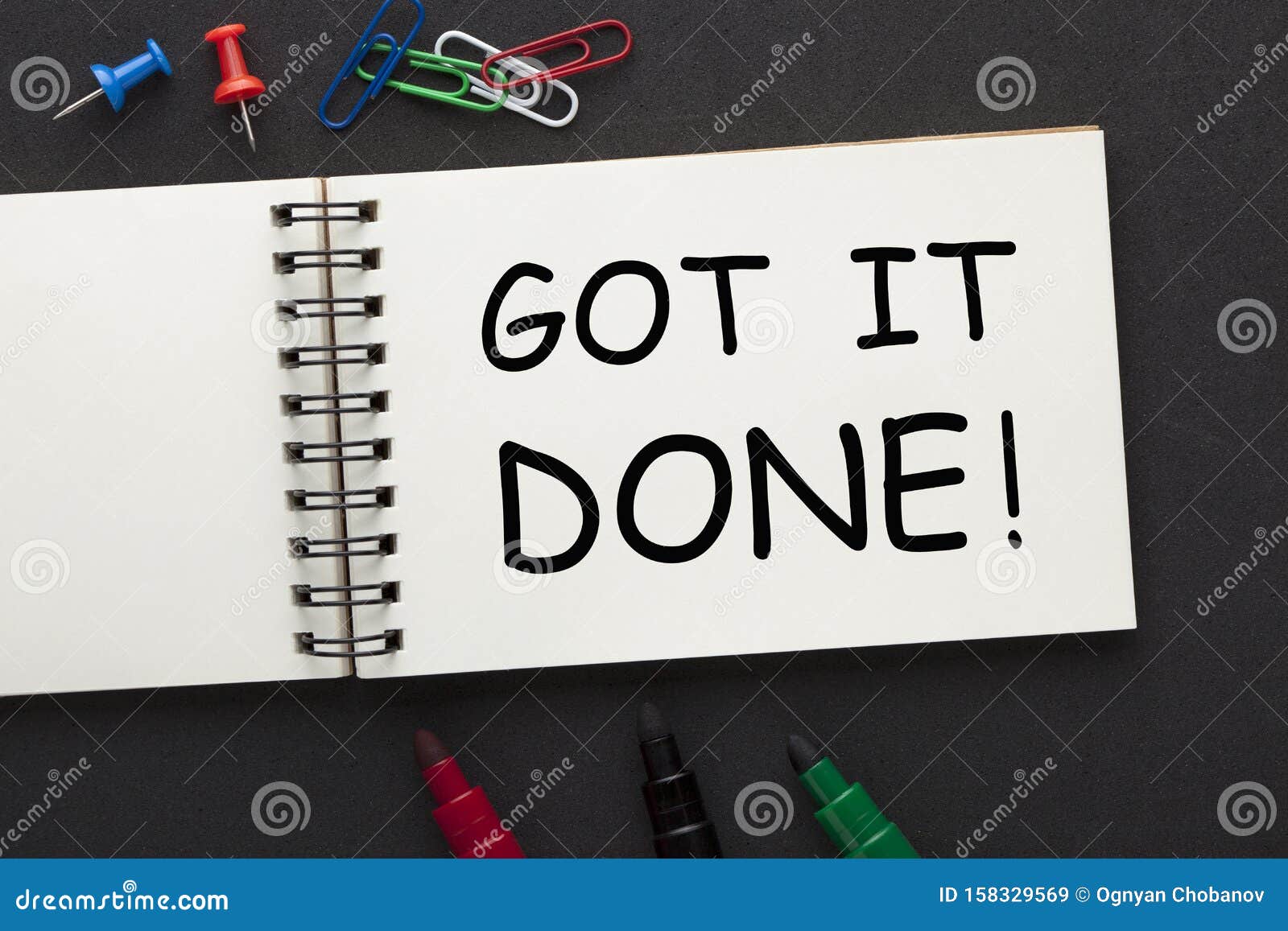 Got it Done stock image. Image of completed, planning - 158329569 Got it Done stock image. Image of completed, planning - 158329569