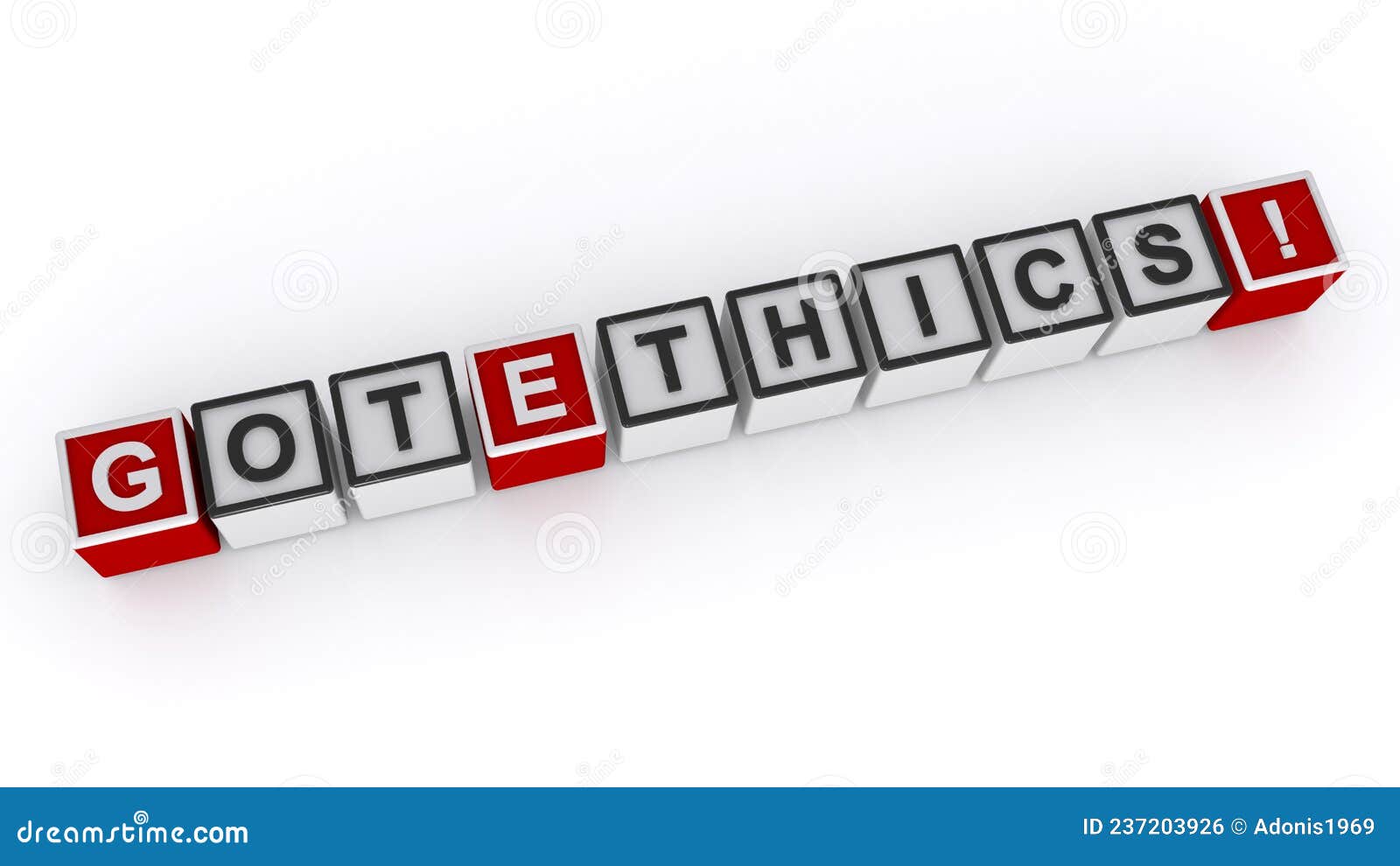 Ethics Word Cloud Collage, Concept Background Stock Photo ...