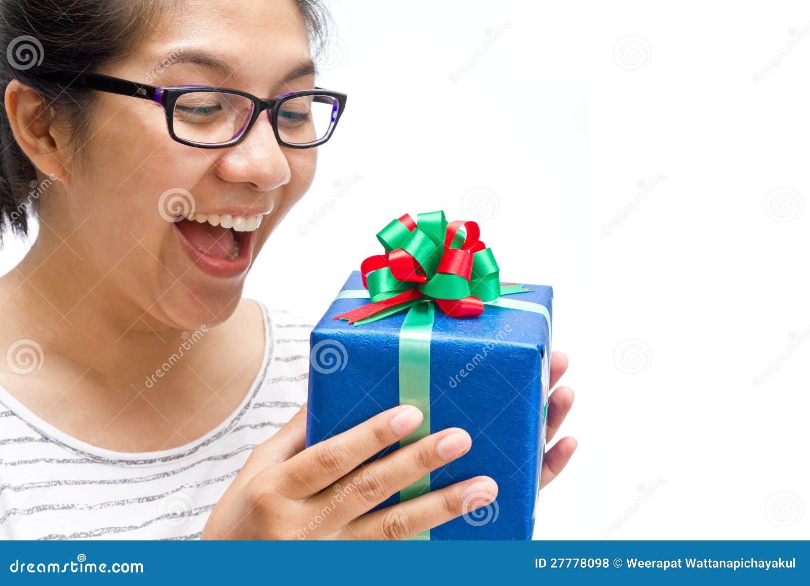 Got a gift stock photo. Image of holiday, female, occasion - 27778098