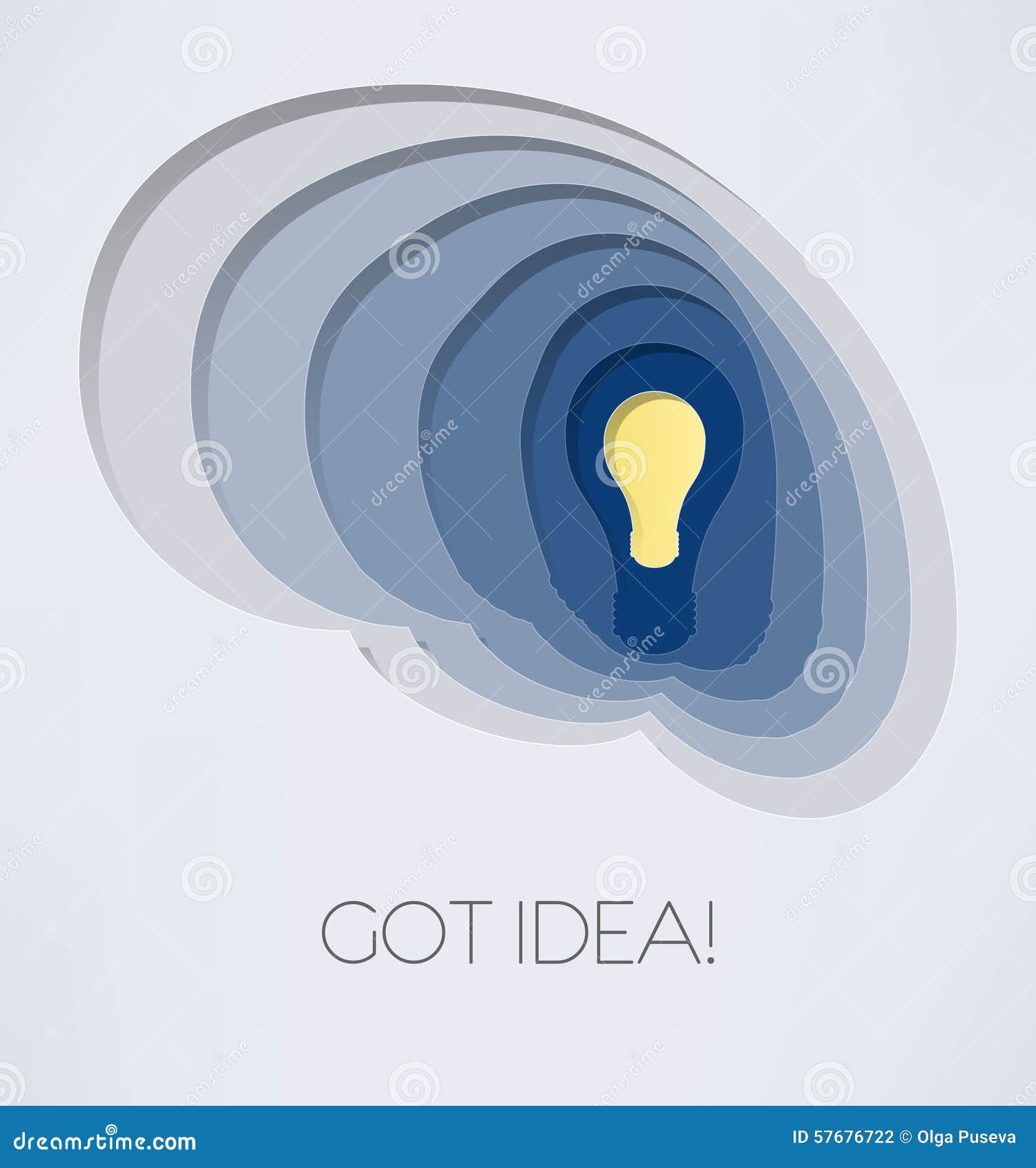 Got idea stock vector. Illustration of expression, decisions - 57676722
