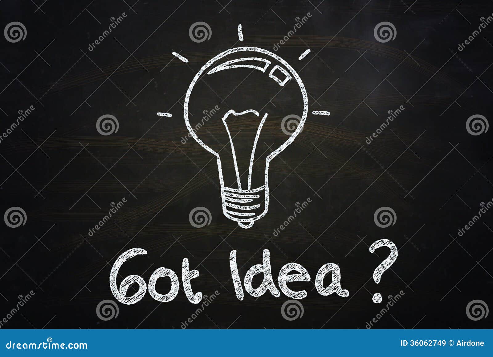 Got idea? stock illustration. Illustration of board, electricity - 36062749