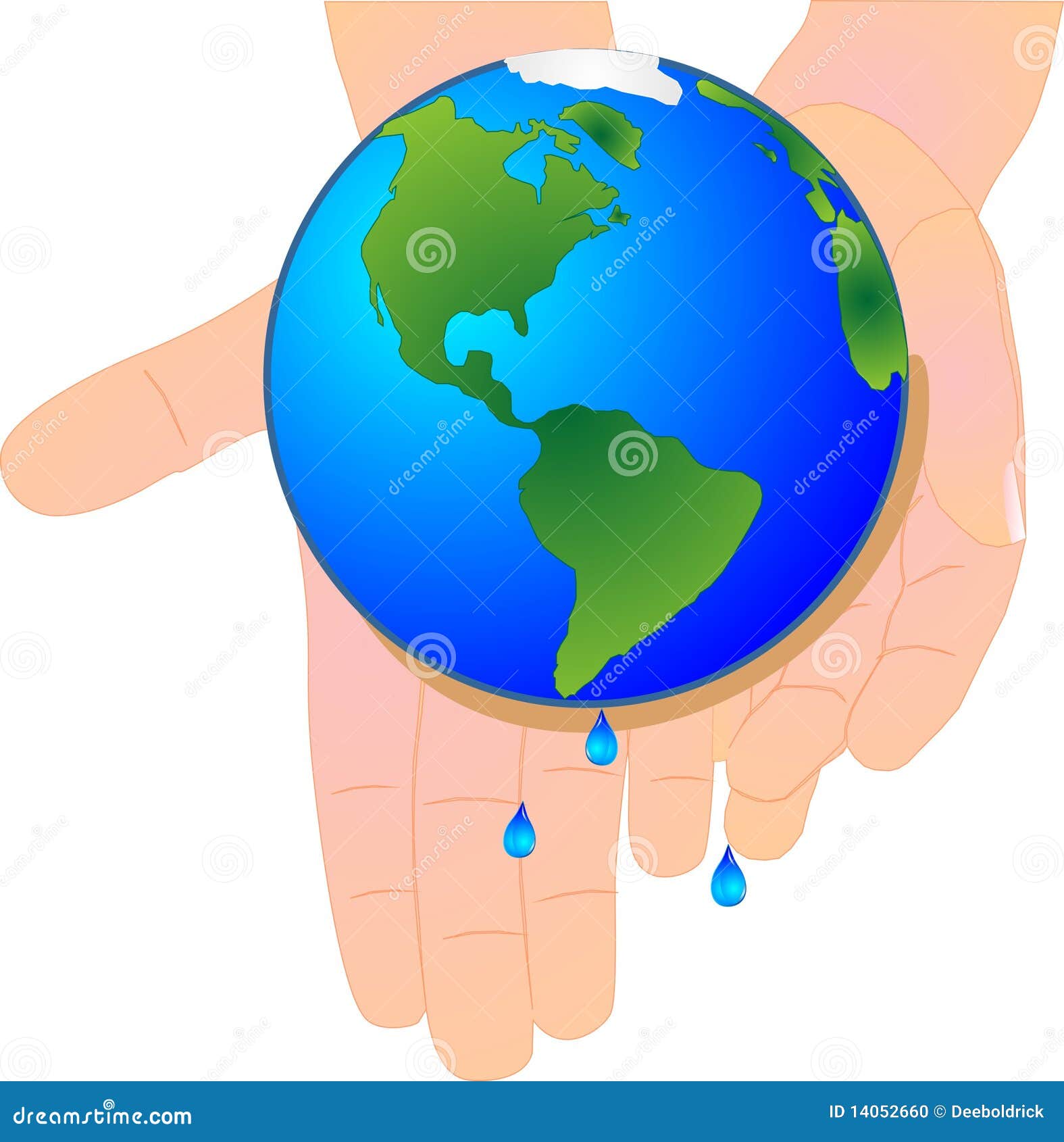 Got the Whole World in My Hands... Stock Vector - Illustration of ...