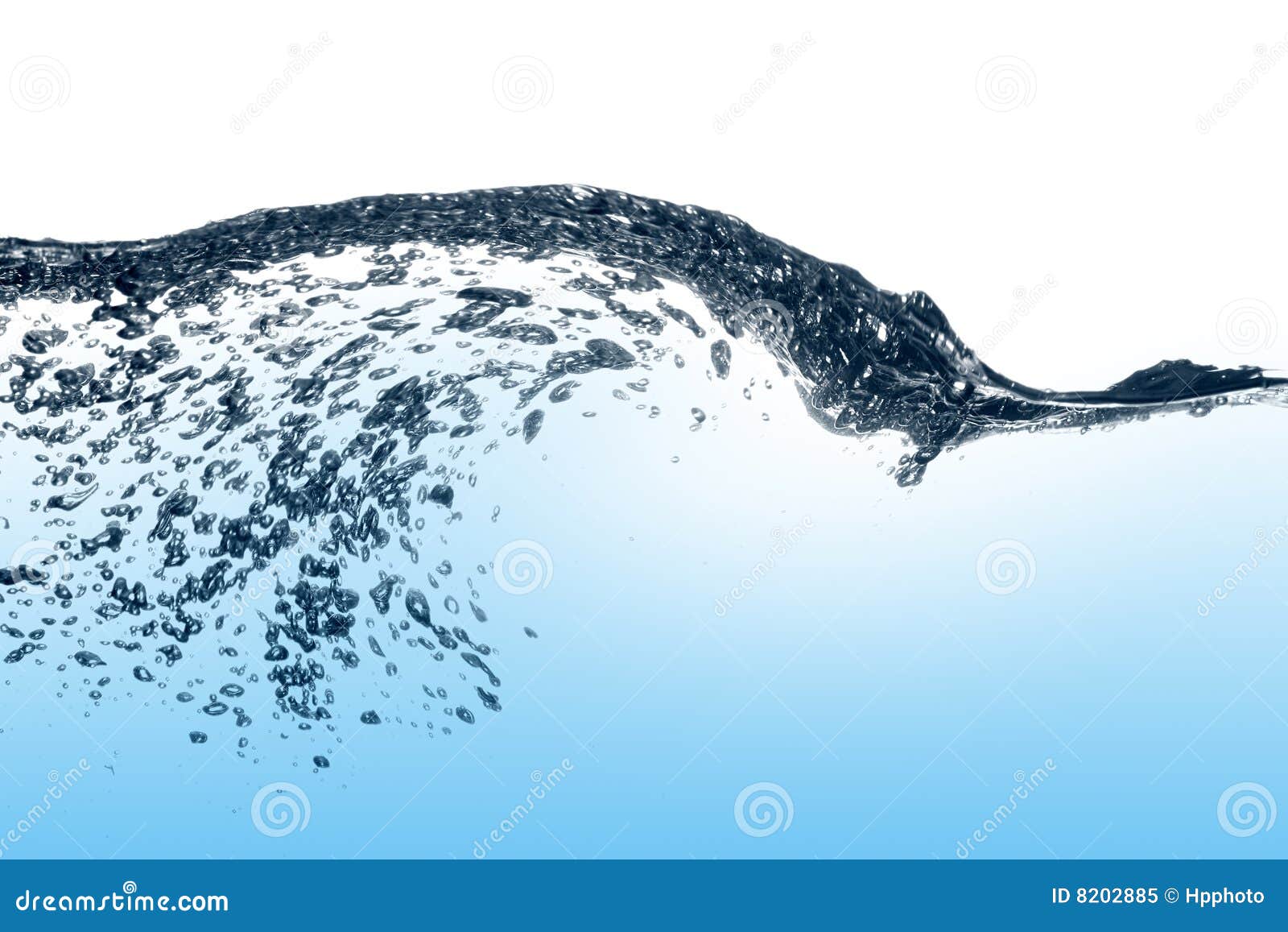 Gota del agua azul imagen de archivo. Imagen de vital - 8202885