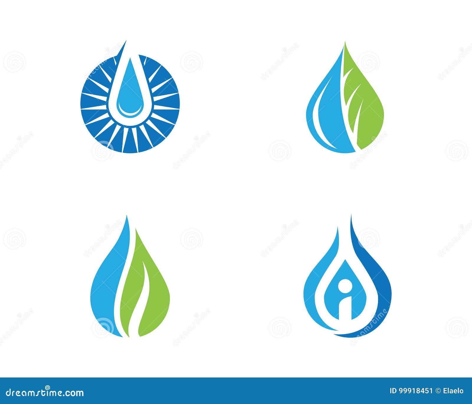 Gota Logo Template da água ilustração do vetor. Ilustração de unidade ...