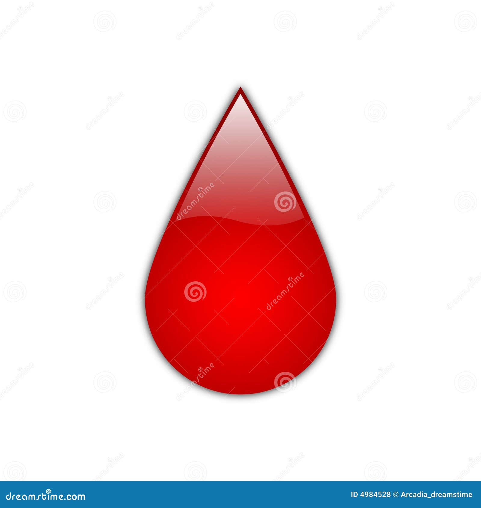 Gota roja [01] stock de ilustración. Ilustración de lavado - 4984528