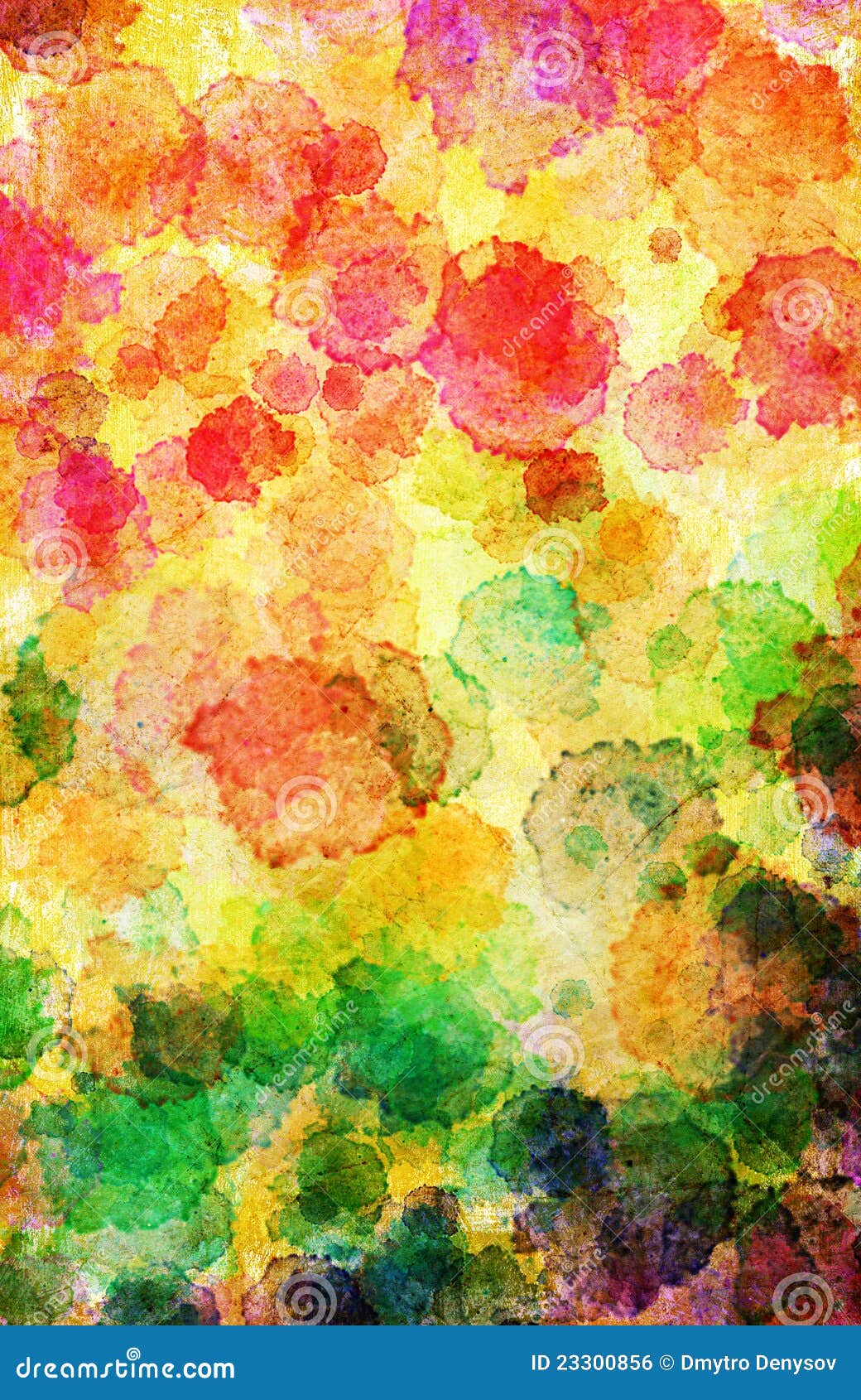 Gotas coloridas abstractas stock de ilustración. Ilustración de ...