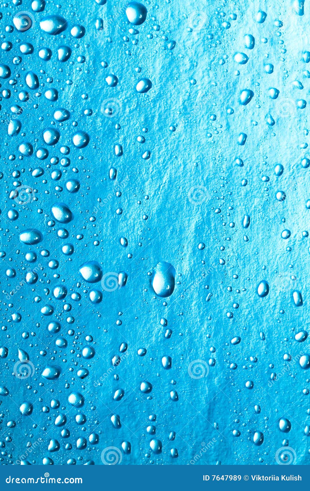 Gotas del agua azul imagen de archivo. Imagen de fondo - 7647989
