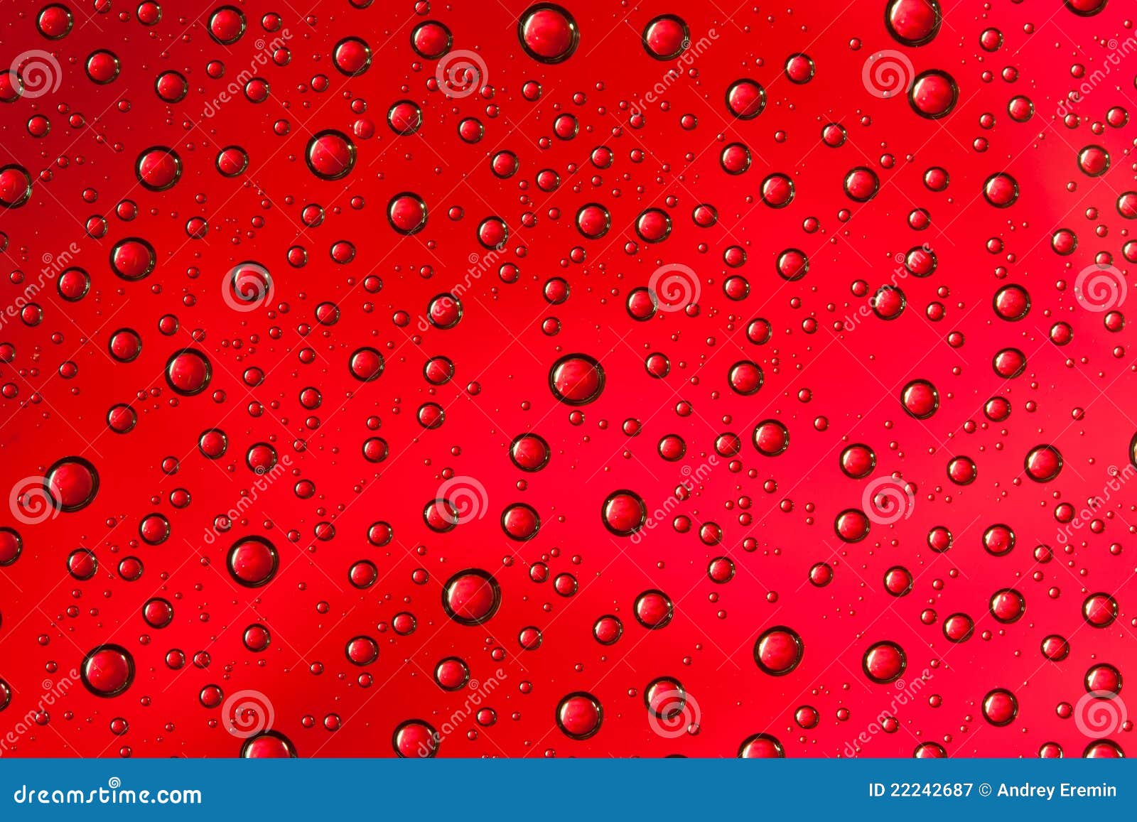 Gotas del agua roja imagen de archivo. Imagen de raindrop - 22242687