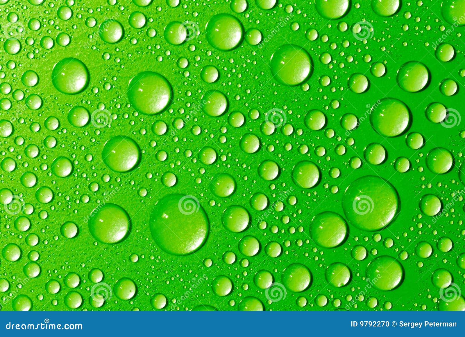 Gotas verdes del agua foto de archivo. Imagen de textura - 9792270