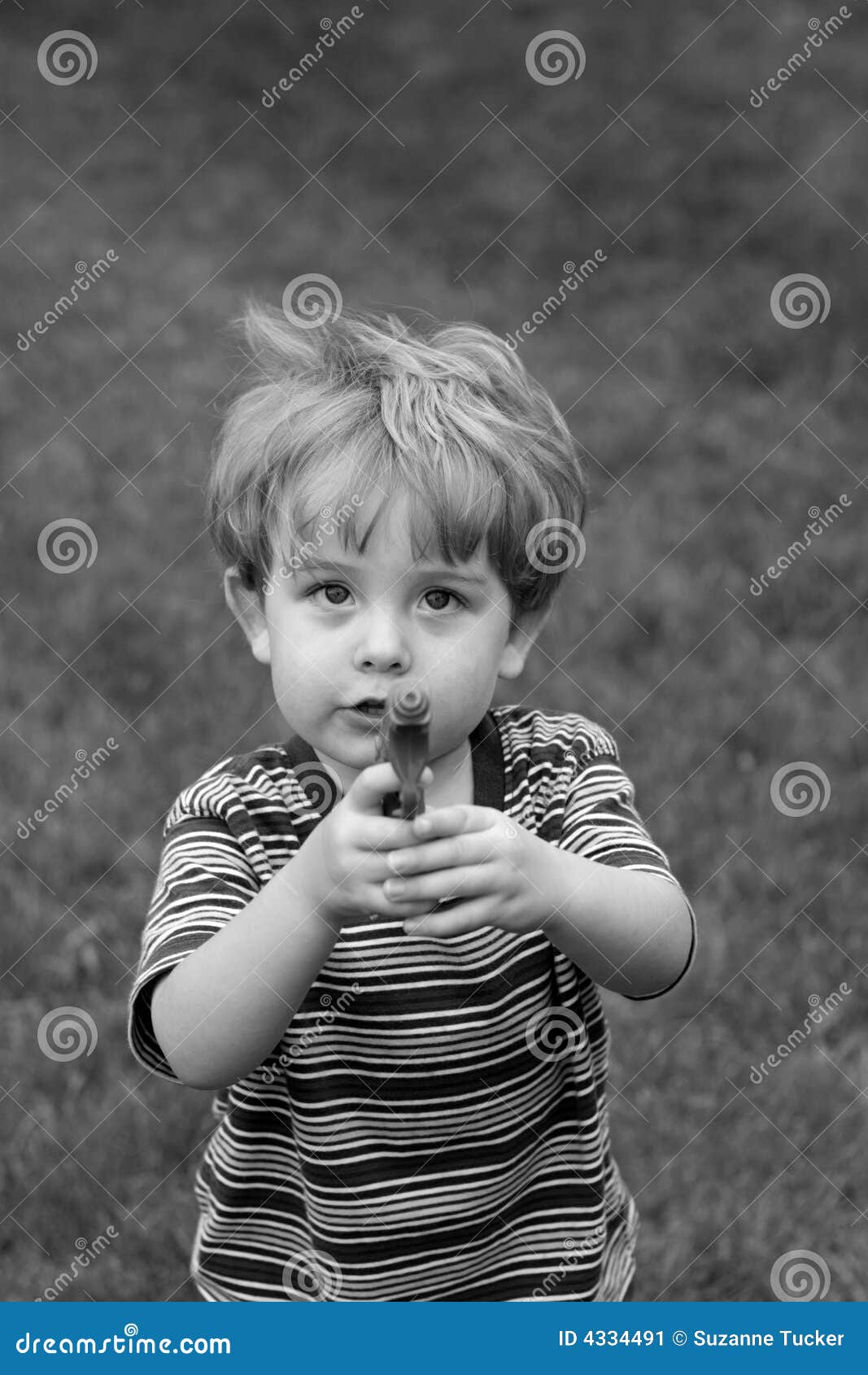 Gotcha stock image. Image of point, armed, pretend, childhood - 4334491