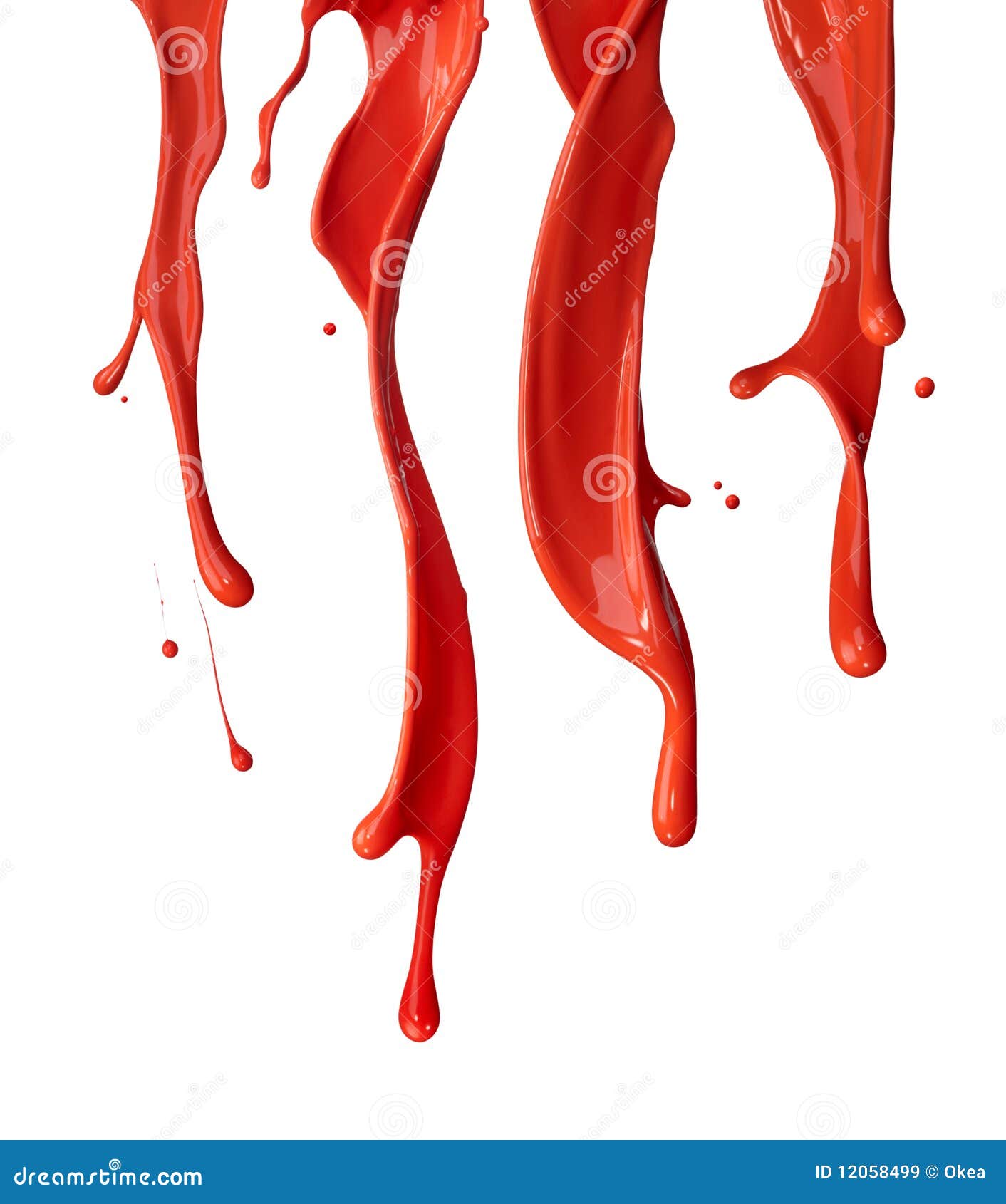 Goteo rojo de la pintura imagen de archivo. Imagen de gota - 12058499