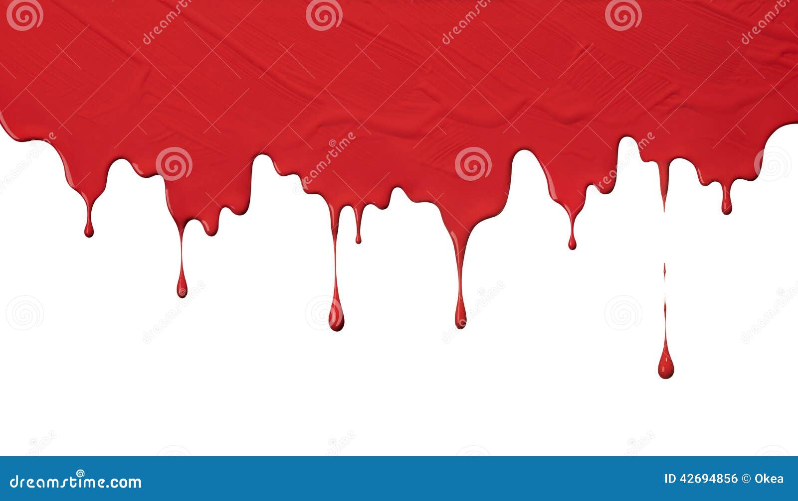 Goteos rojos de la pintura foto de archivo. Imagen de copia - 42694856