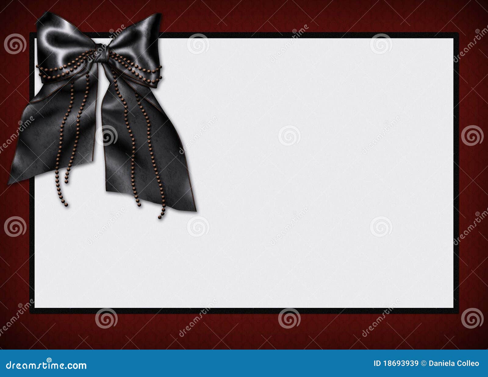 Goth card menu invitation stock illustration. Illustration of ...