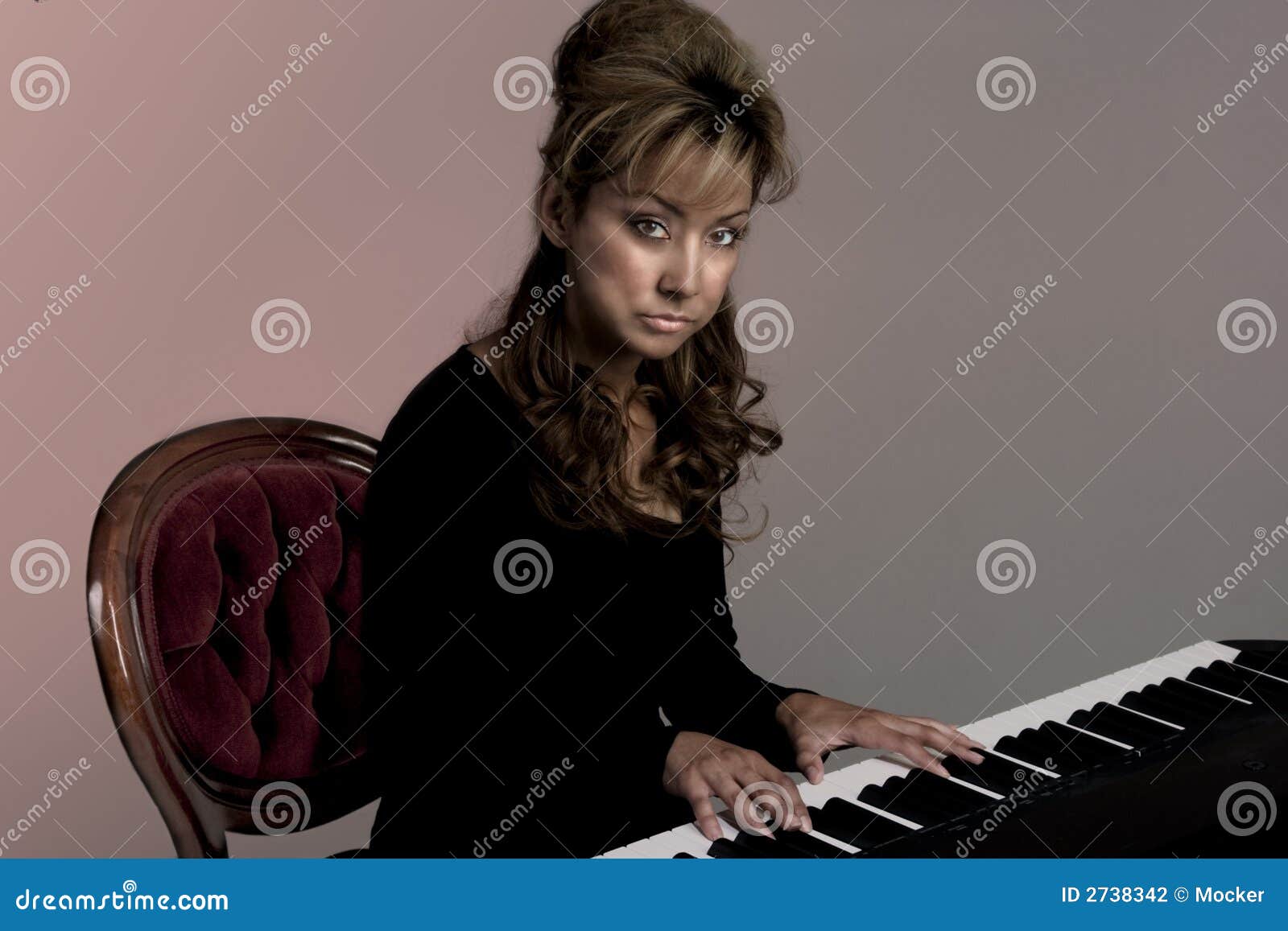 Goth musician stock photo. Image of entertainment, cute - 2738342
