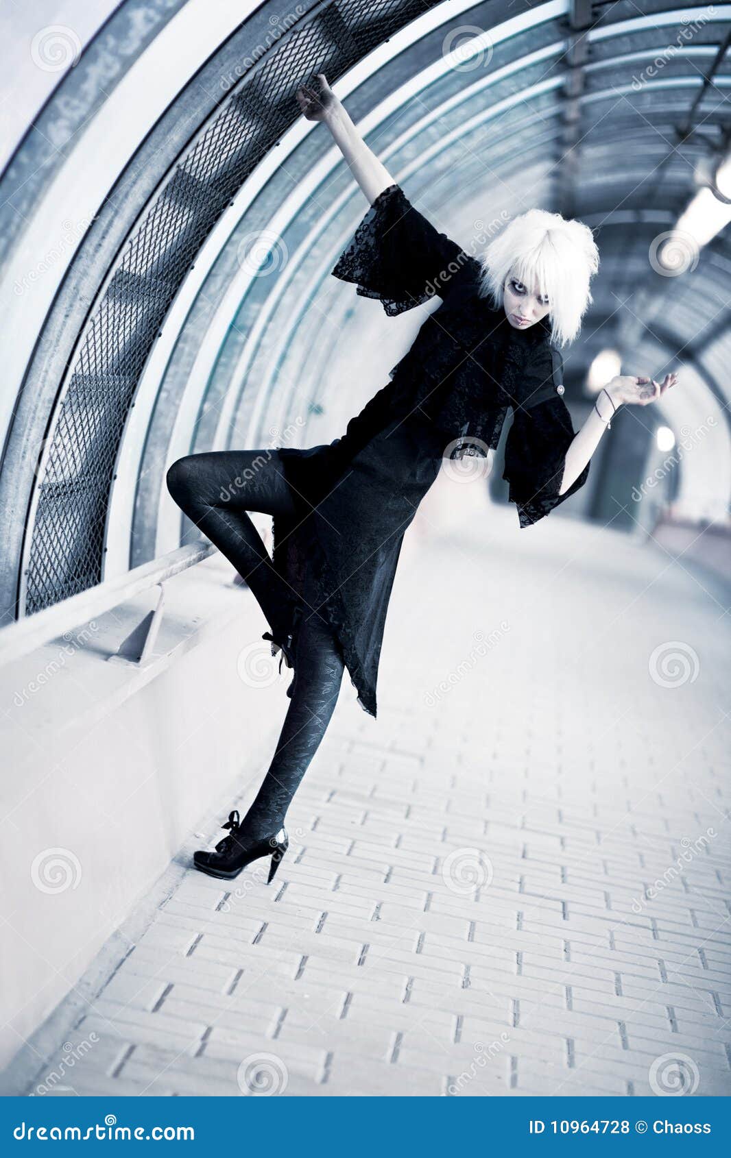 Goth woman stock photo. Image of gothic, people, human - 10964728