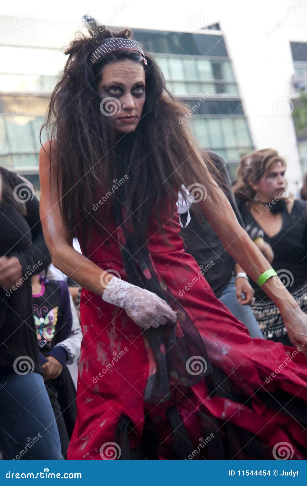 Goth Zombie redaktionelles stockbild. Bild von gote, thriller - 11544454