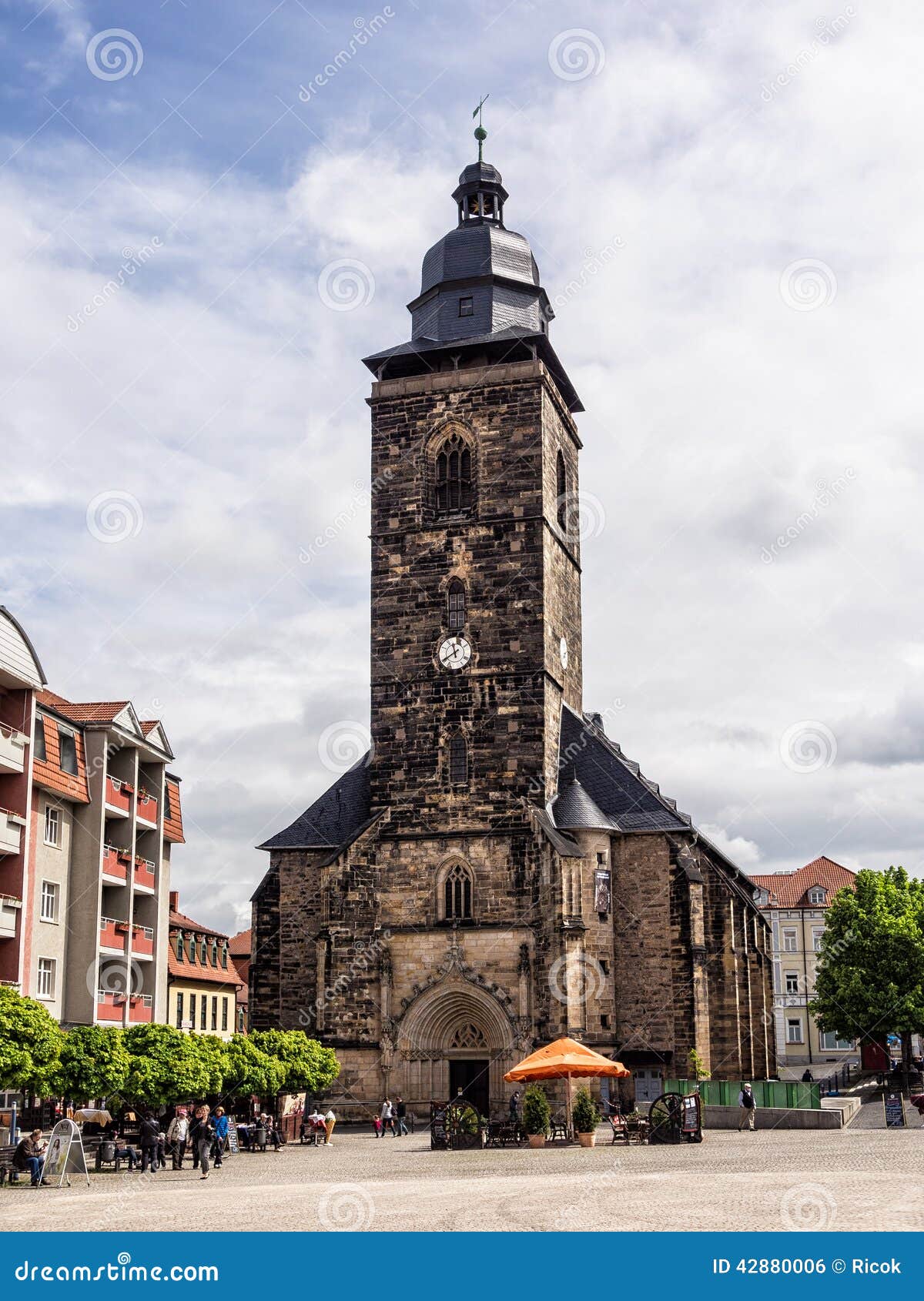 Gotha editorial photo. Image of town, germany, market - 42880006