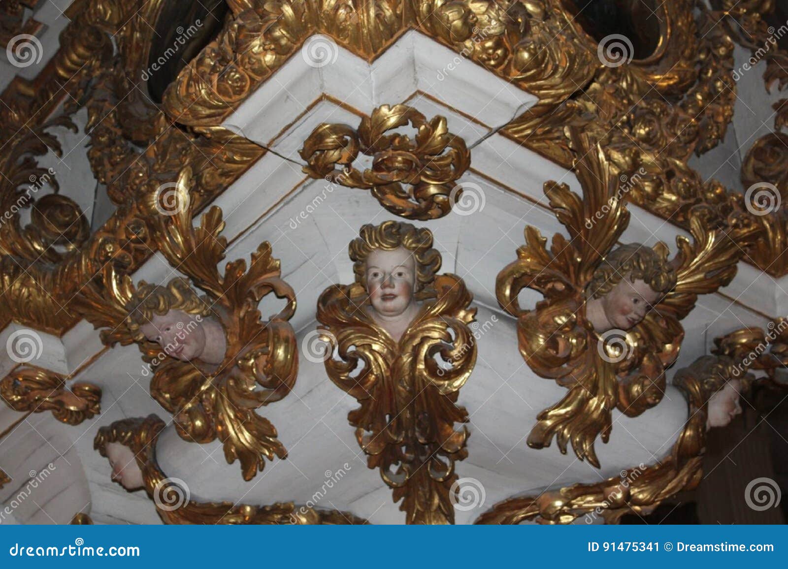 Angels Ceiling Stock Image | CartoonDealer.com #93297799