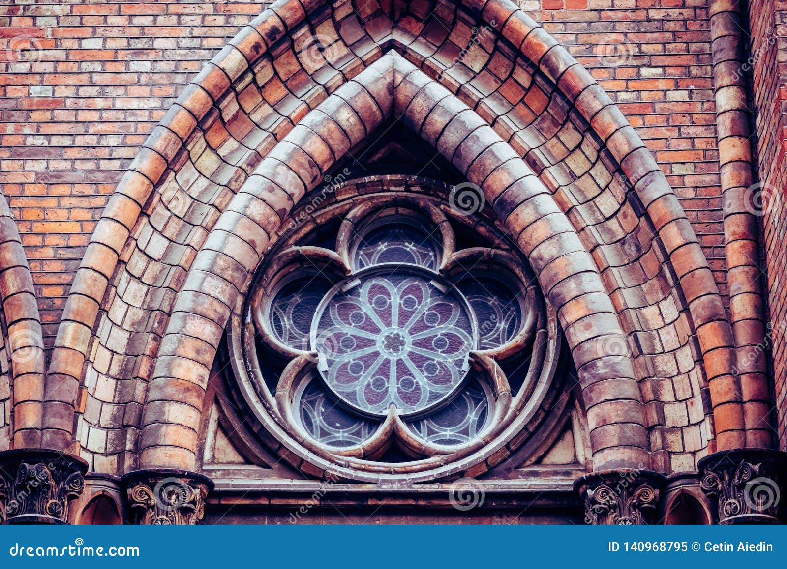 Gothic Architecture in Berlin , Germany Stock Image - Image of brick ...