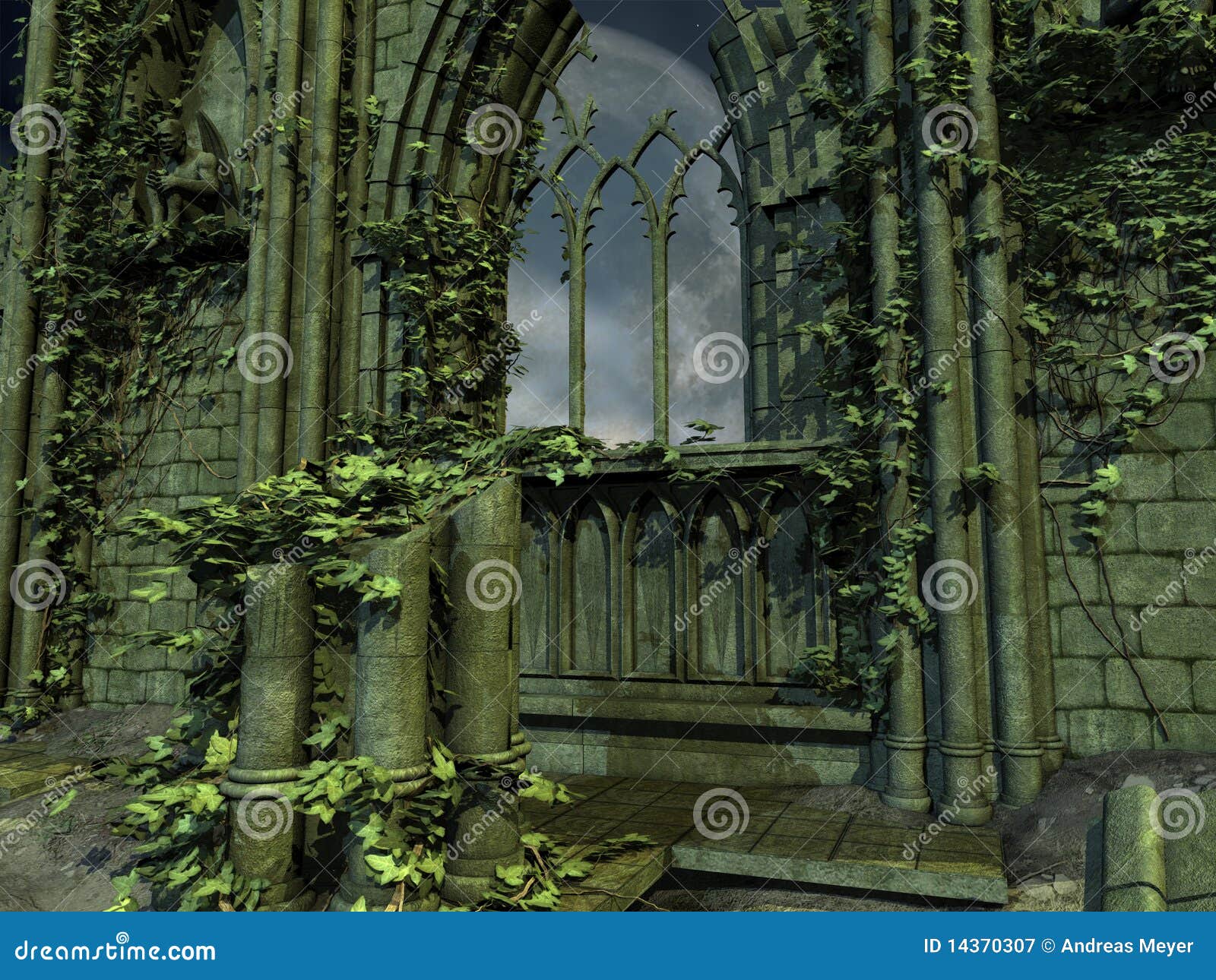 Gothic Background Royalty-Free Stock Image | CartoonDealer.com #14370472