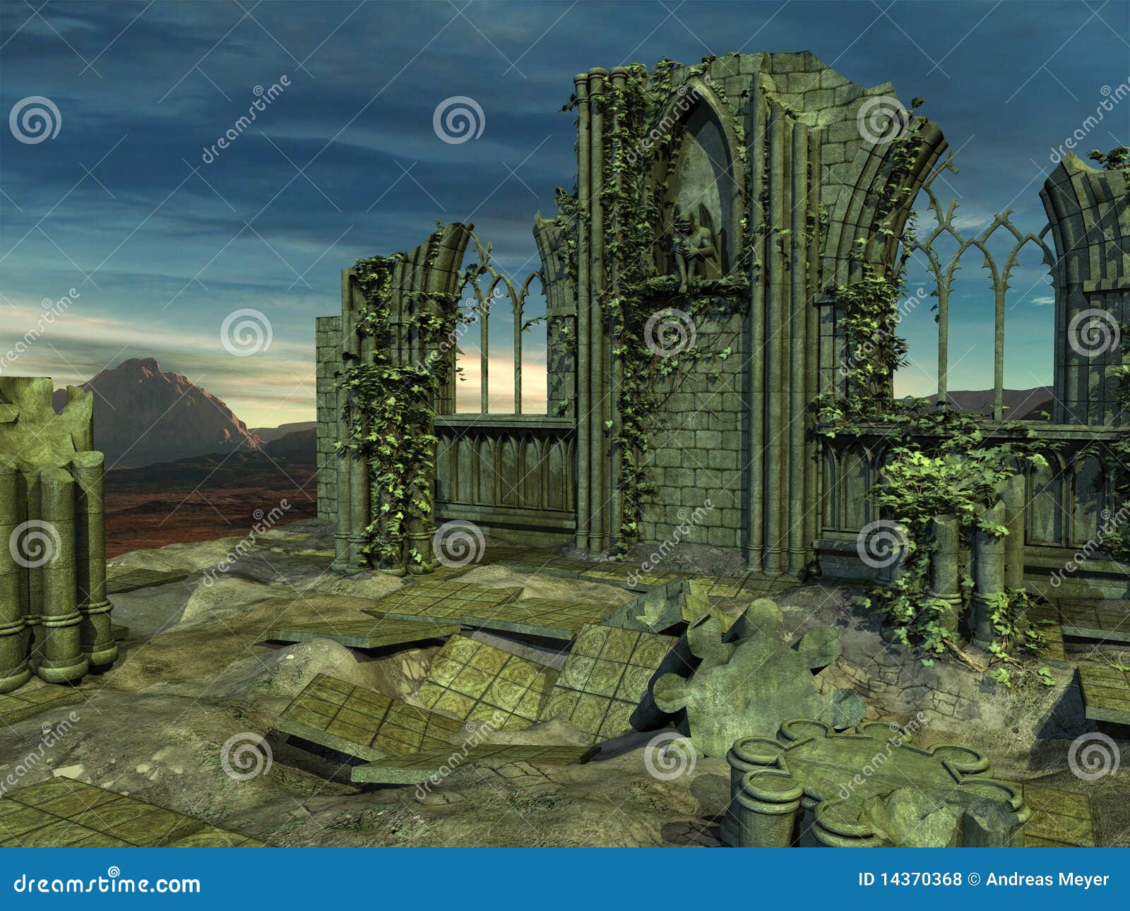 Gothic Background Royalty-Free Stock Image | CartoonDealer.com #14370472