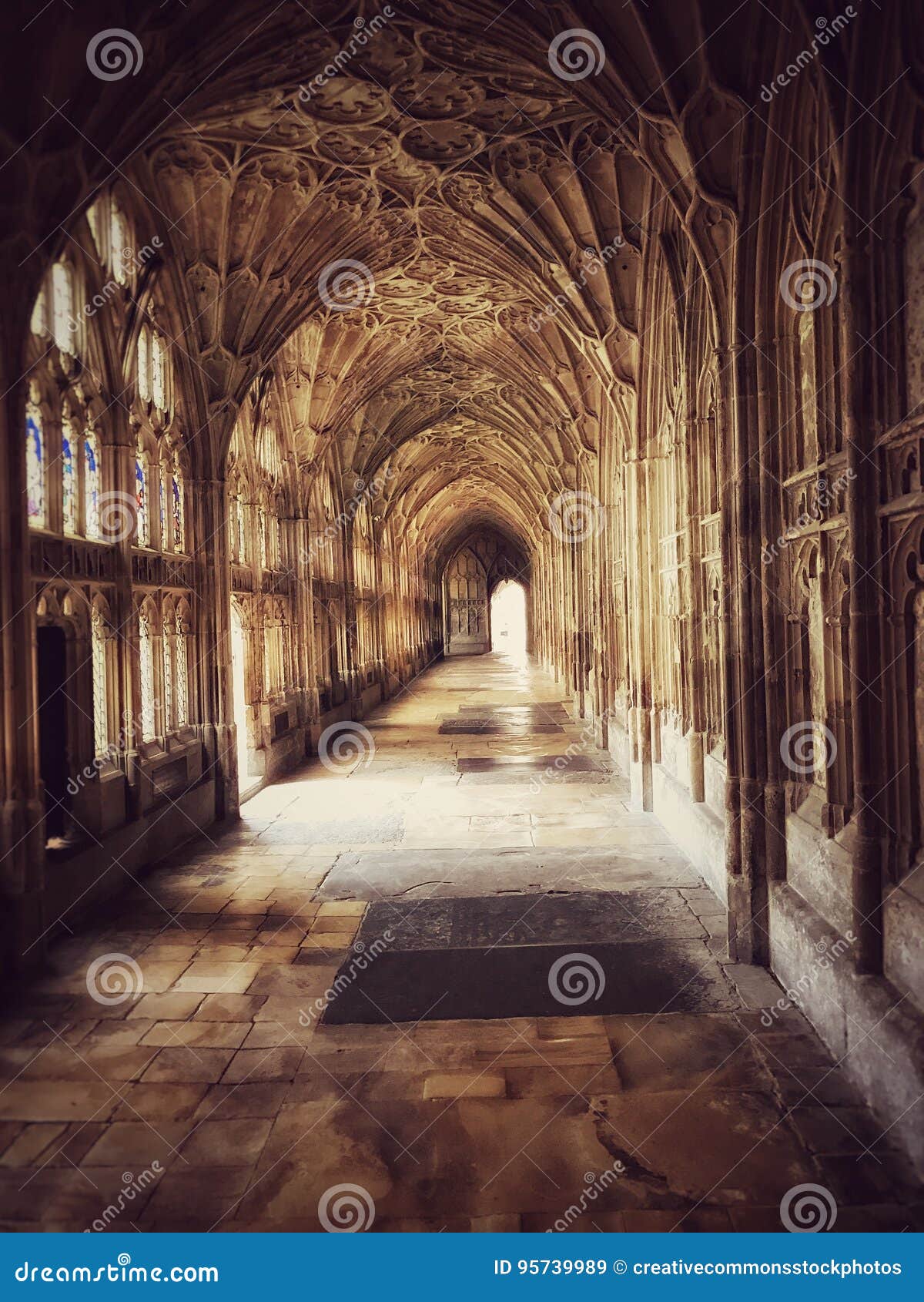 Gothic Building Interior Picture. Image: 95739989