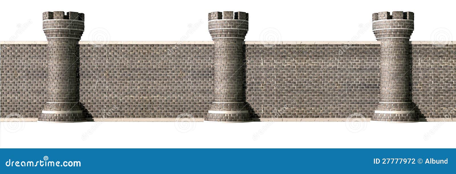 Gothic Castle Wall Front stock photo. Image of tower - 27777972