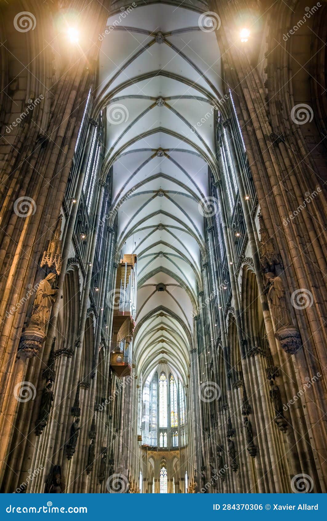 Gothic Cathedral in Cologne, Germany Stock Photo - Image of medieval ...
