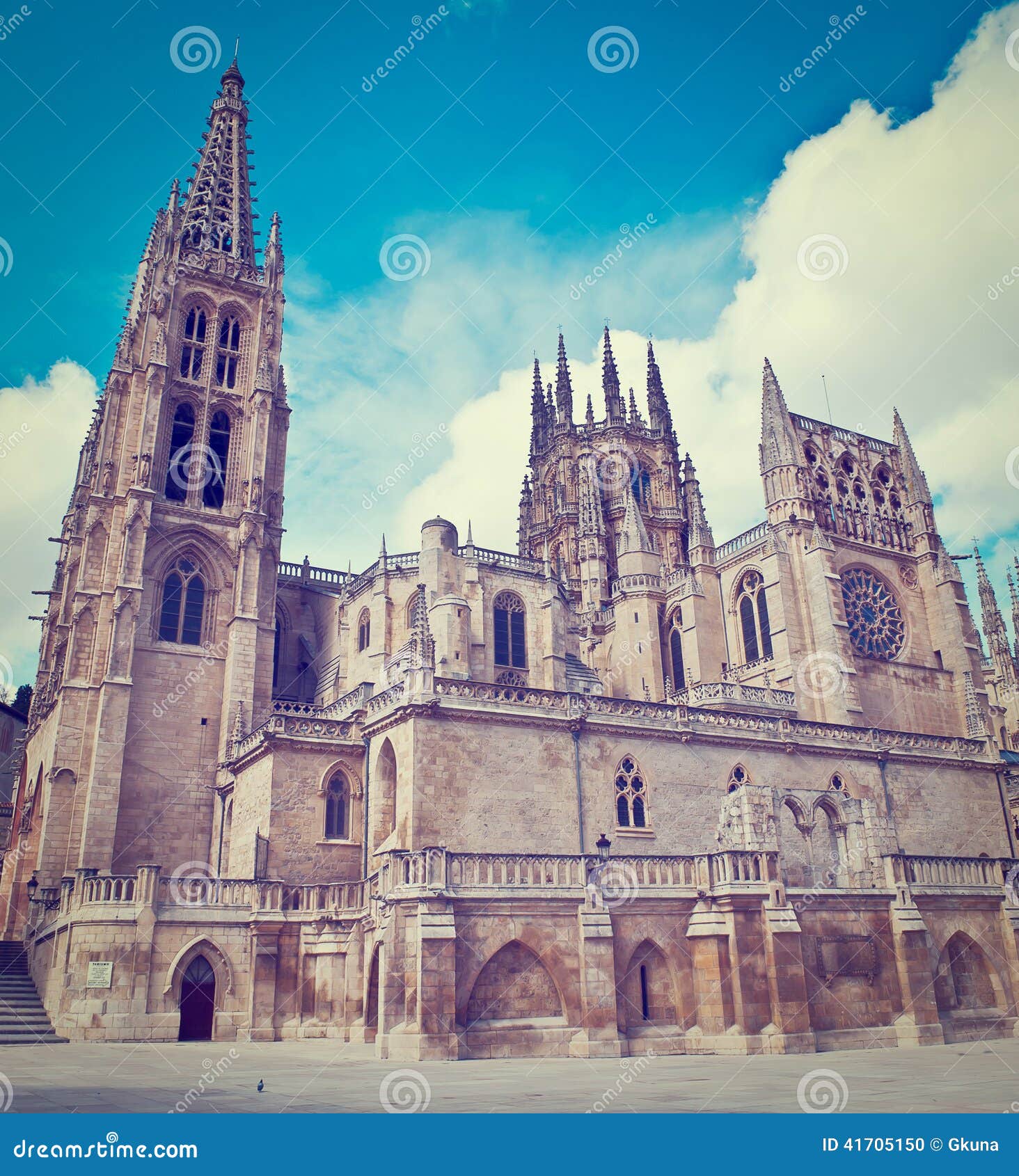 Gothic Cathedral stock photo. Image of europe, ancient - 41705150