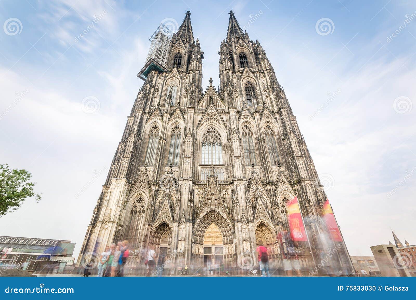 Gothic Cathedral in Koln, Germany Editorial Image - Image of famous ...