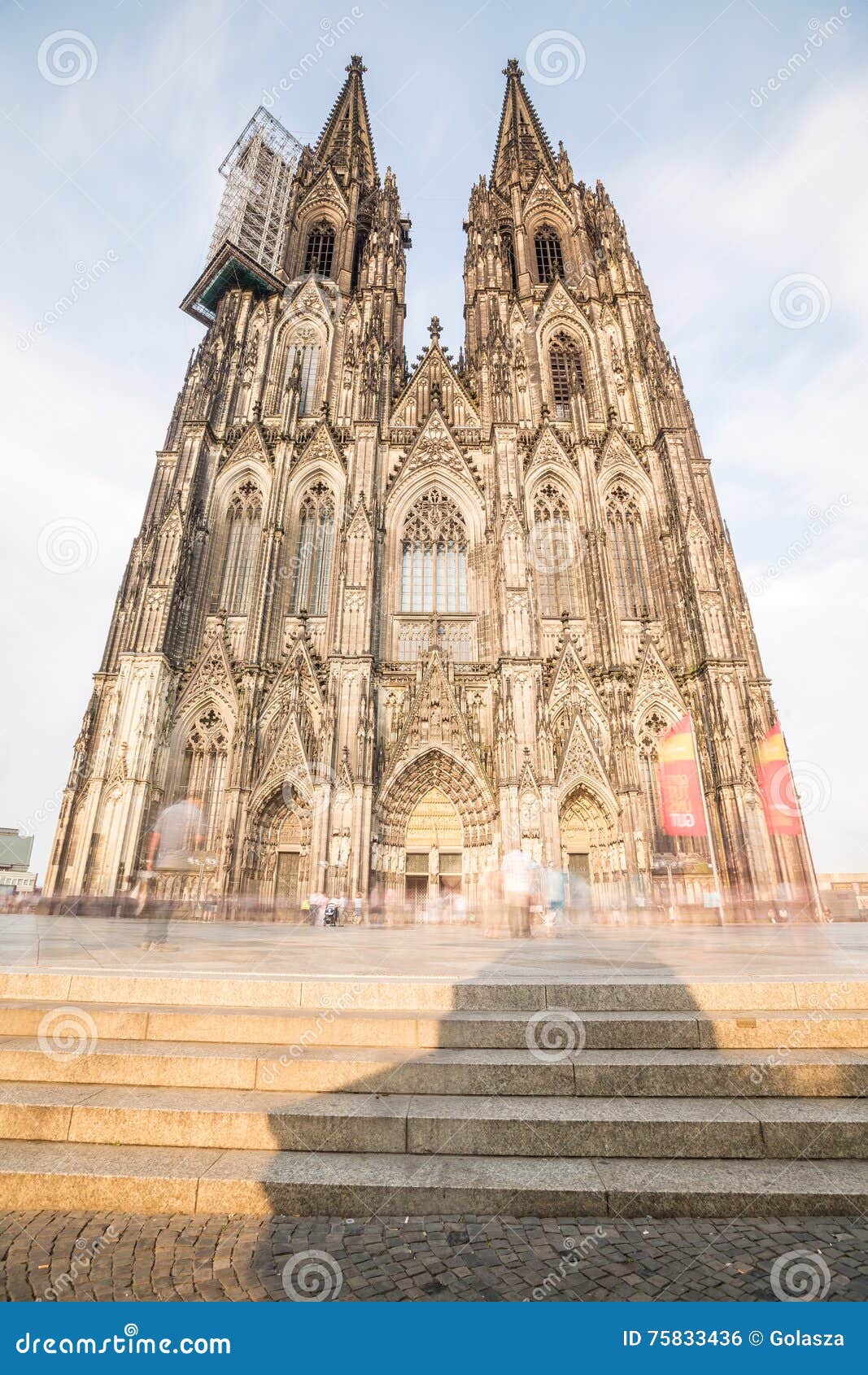 Gothic Cathedral in Koln, Germany Stock Photo - Image of cologne, rhine ...