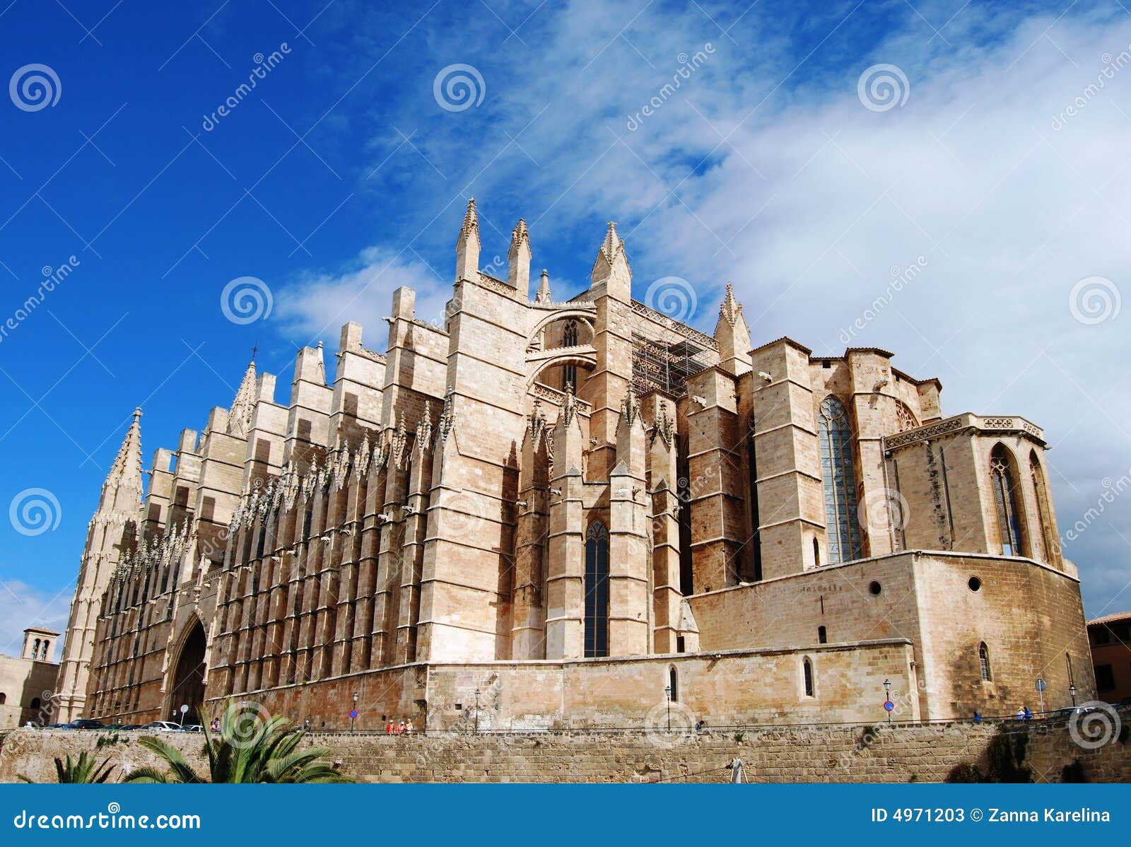 Gothic Cathedral in Majorca Stock Image - Image of castle, christ: 4971203