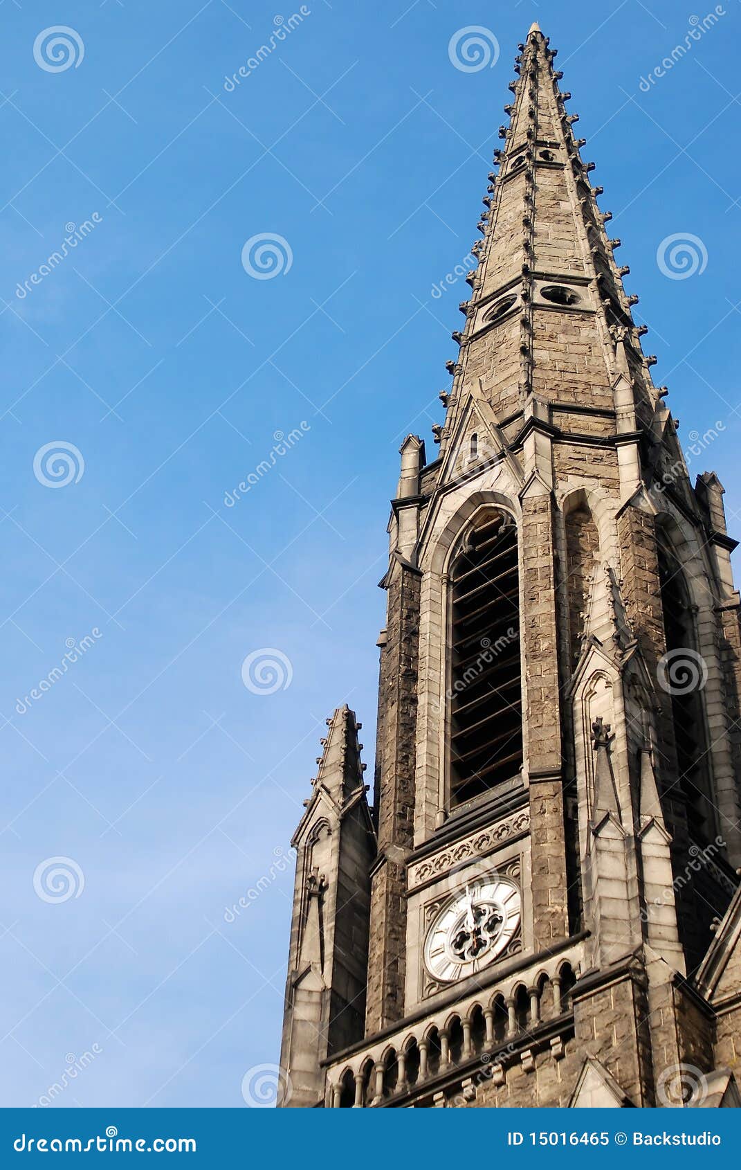 Gothic Cathedral Spire stock image. Image of mason, steeple - 15016465