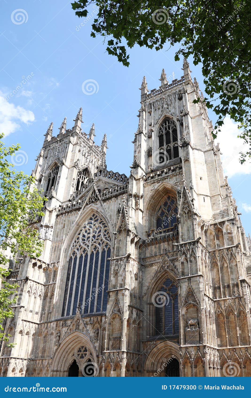 Gothic Cathedral in York,uk Stock Photo - Image of archdiocese ...