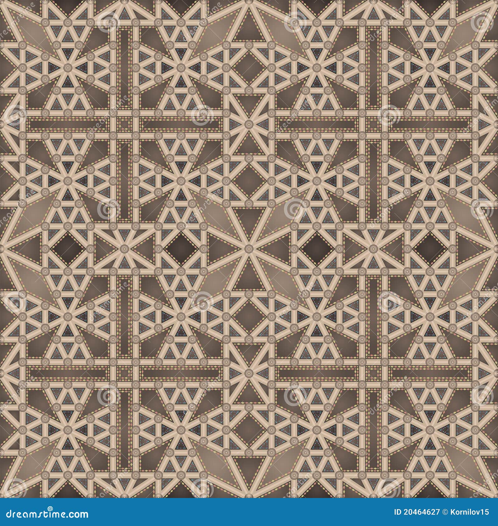 Gothic Ceiling (seamless Pattern) Stock Vector - Illustration of decor ...