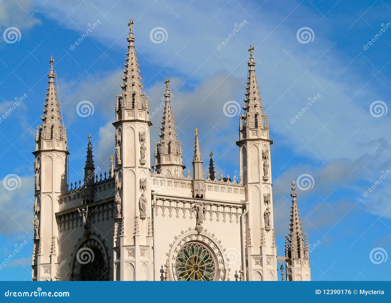 Gothic chapel stock photo. Image of gothic, contemplation - 12390176