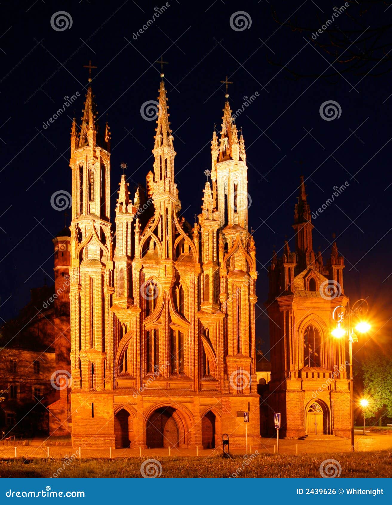 Gothic church stock photo. Image of baltic, historical - 2439626