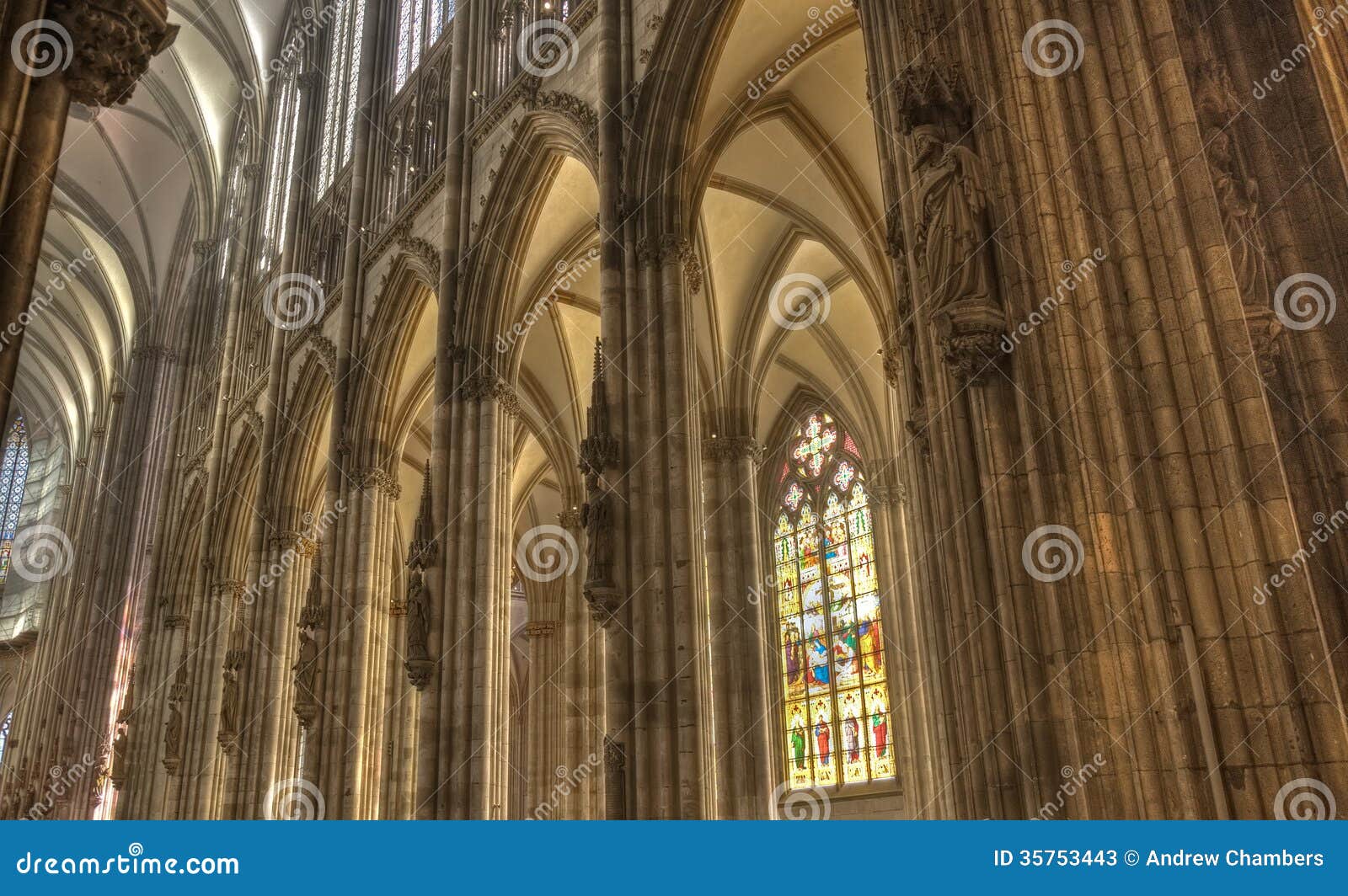 Gothic Cologne Dom editorial stock photo. Image of koeln - 35753443