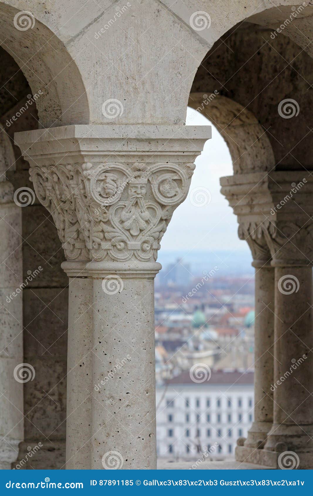 Gothic column4 stock image. Image of design, building - 87891185