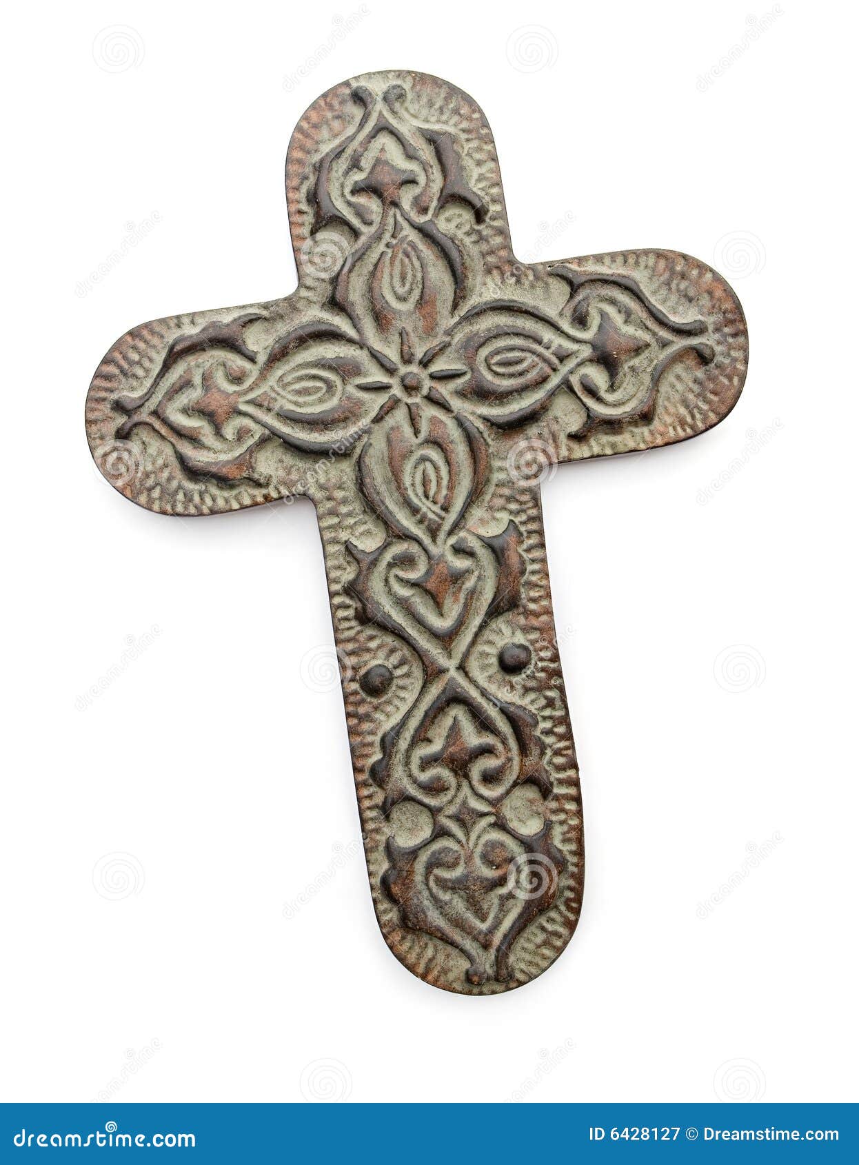 Gothic cross stock image. Image of white, knack, isolated - 6428127