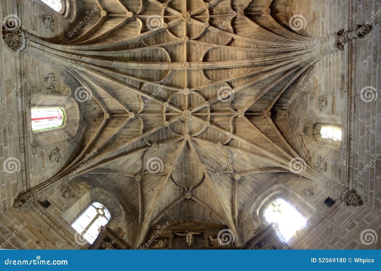 Gothic Cross Vault Stock Photo | CartoonDealer.com #52569180