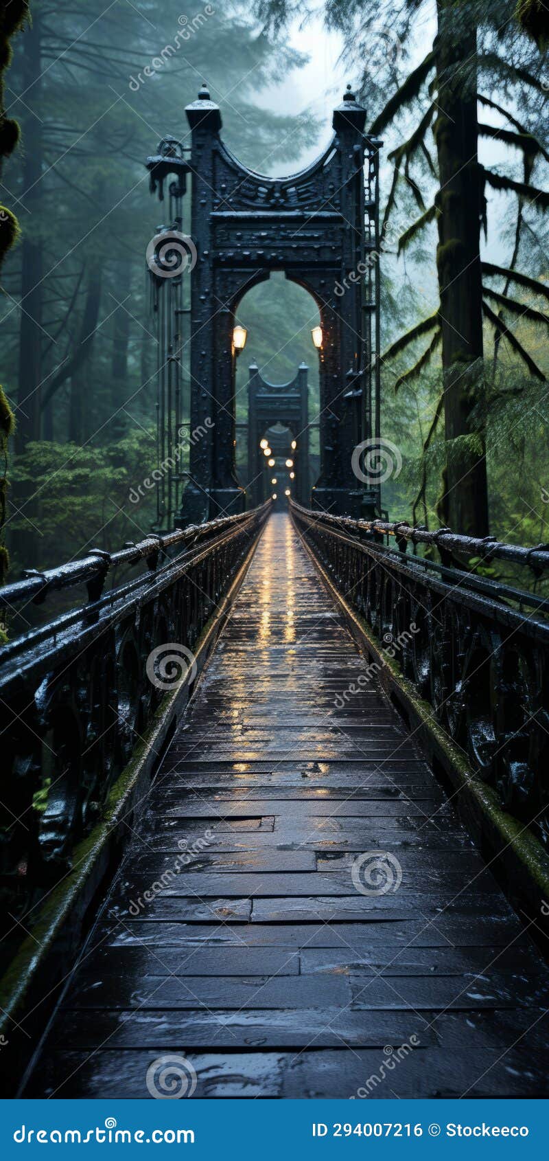 Gothic Dark Bridge in the Woods: a Unique Blend of Iconic Vancouver ...
