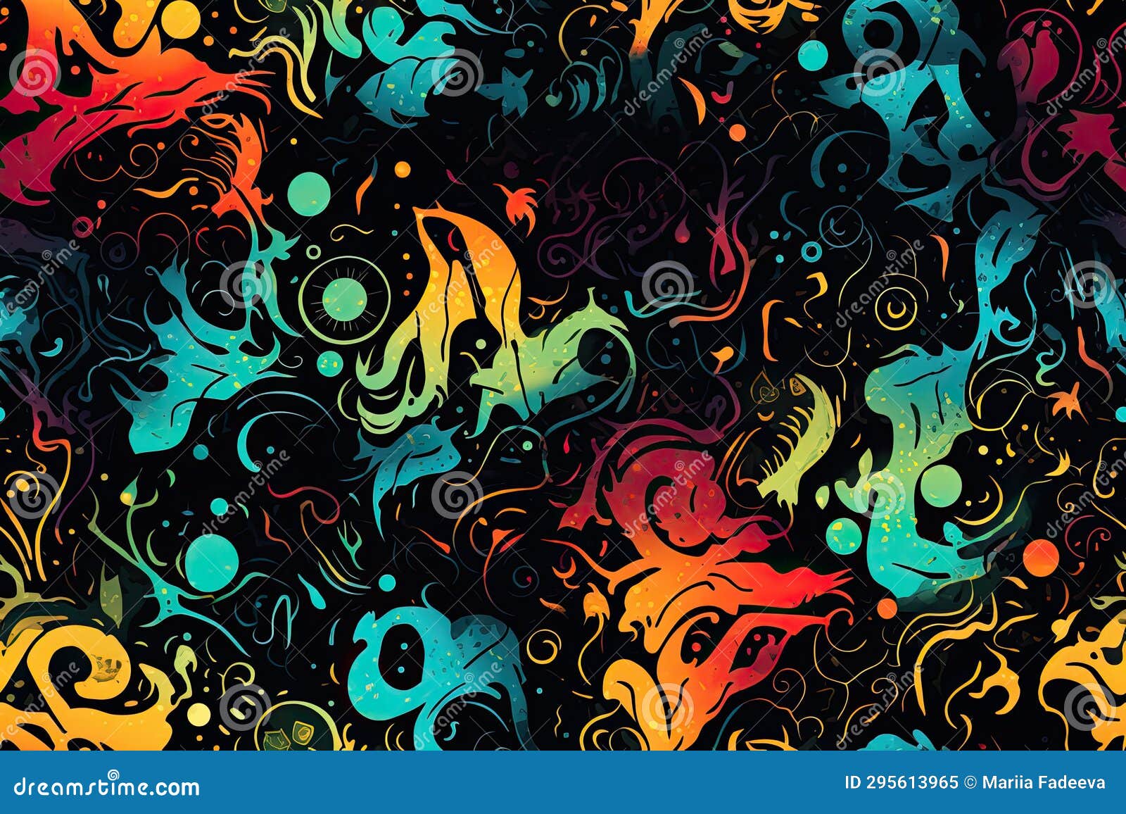 Gothic Dark Pattern with the Addition of Ominous and Surreal Mutations ...