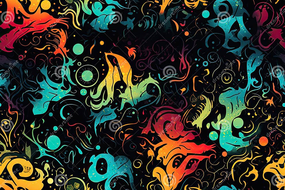 Gothic Dark Pattern with the Addition of Ominous and Surreal Mutations ...