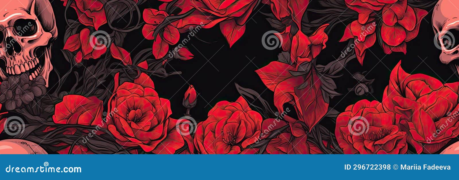 Gothic Dark Pattern with the Addition of Ominous and Surreal Mutations ...