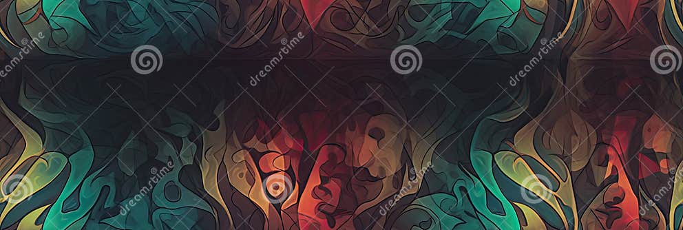 Gothic Dark Pattern with the Addition of Ominous and Surreal Mutations ...