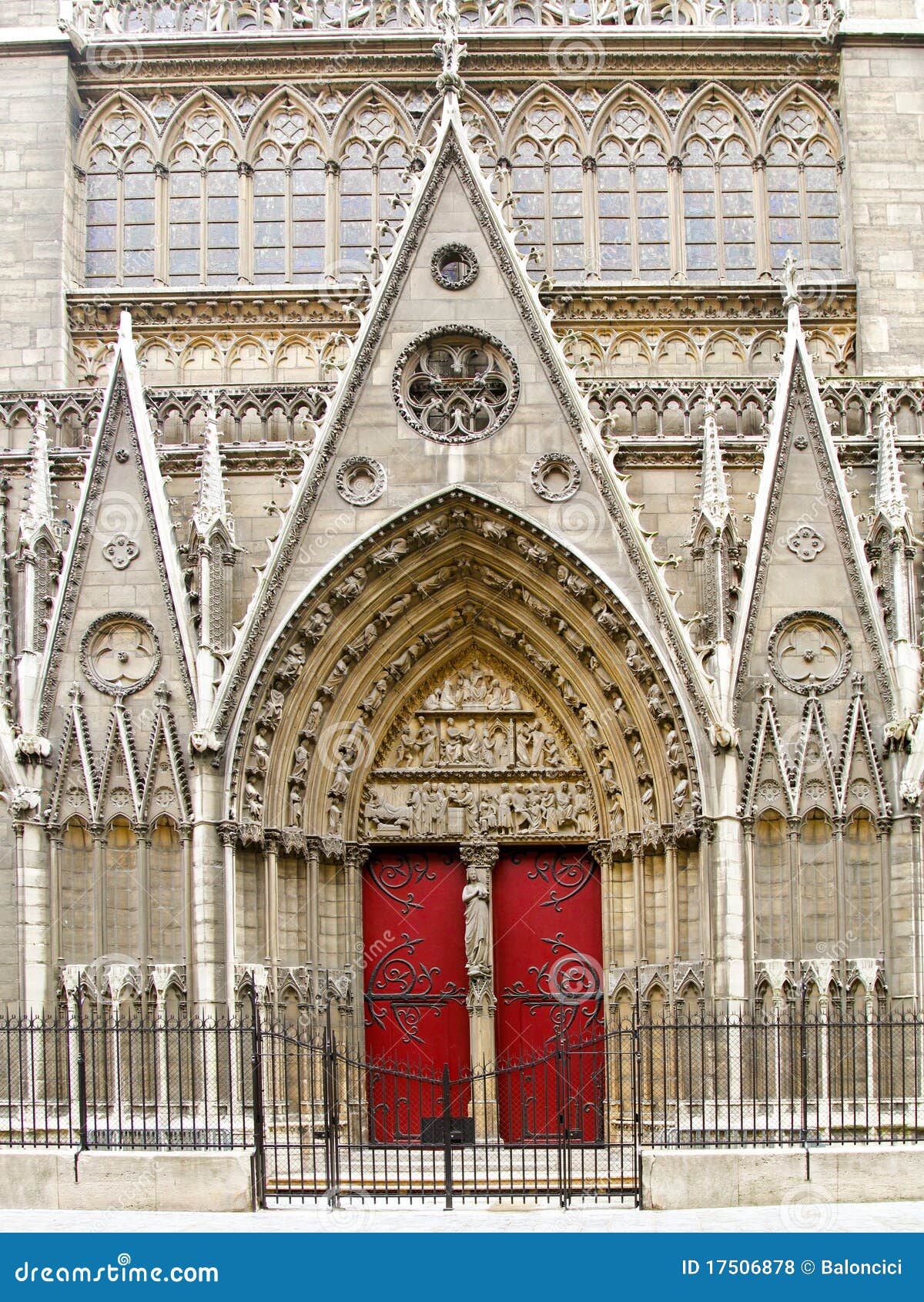 Gothic door stock photo. Image of landmark, ancient, building - 17506878